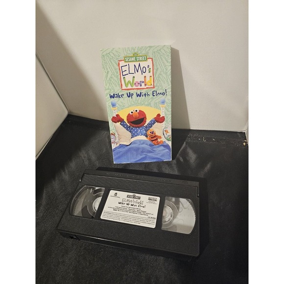 Media | Elmos World Wake Up With Elmo Vhs | Poshmark